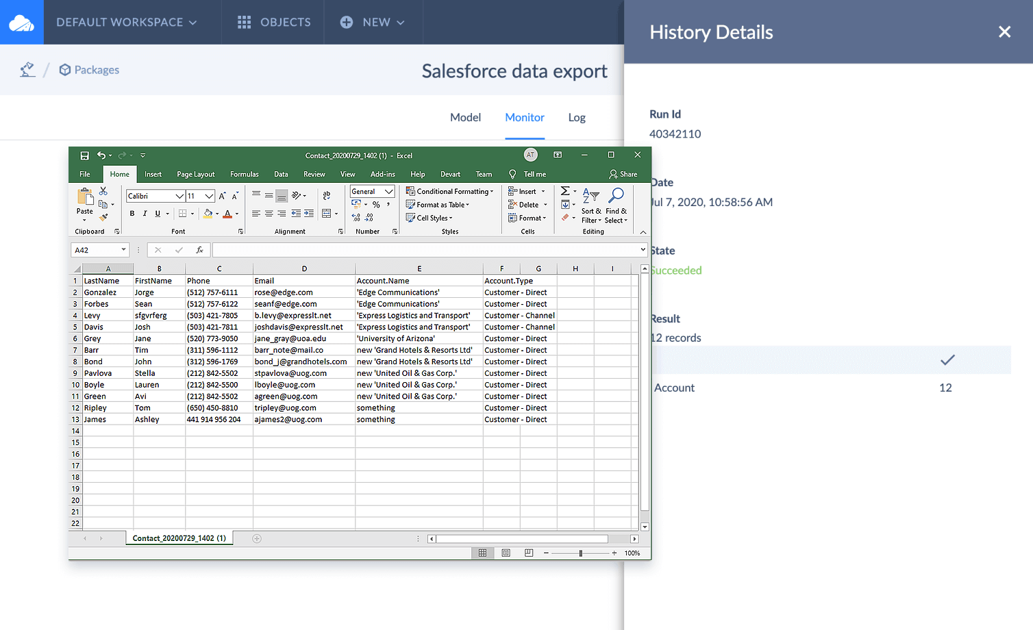 Export Contact, Leads & Attachments from Salesforce to CSV